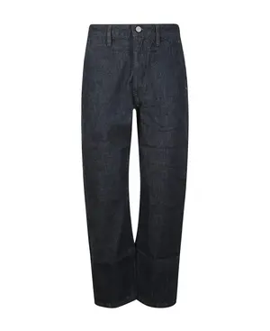LEMAIRE Twisted High-waisted Cropped Jeans