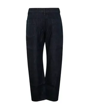 LEMAIRE Twisted High-waisted Cropped Jeans