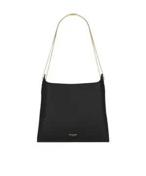 Saint Laurent Liane Logo Printed Shoulder Bag