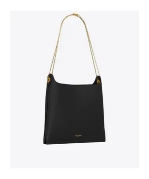 Saint Laurent Liane Logo Printed Shoulder Bag