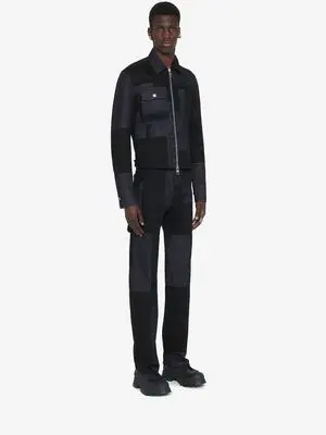 Alexander McQueen Patchwork Jeans