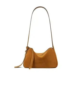 Tory Burch Small Romy Shoulder Bag - Brown