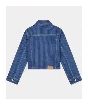 Kenzo Striped Denim Trucker Jacket