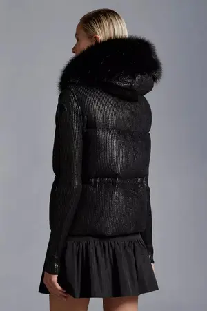 Moncler Down Gilet With Rope Belt