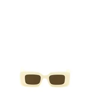 Loewe Rectangular Frame Sunglasses - White