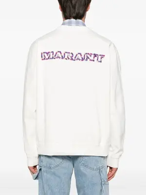 Isabel Marant Étoile Embroidered Logo Sweatshirt