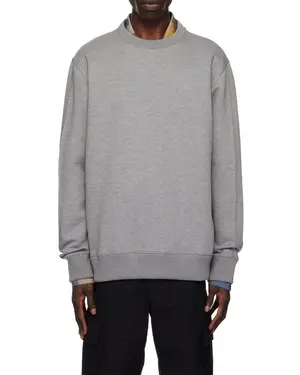 Givenchy Logo Embroidered Ribbed Round Neck Sweater