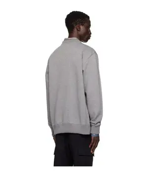 Givenchy Logo Embroidered Ribbed Round Neck Sweater