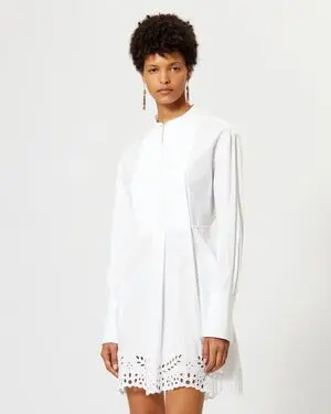 Isabel Marant Étoile Rheana Pleated Shirt Dress