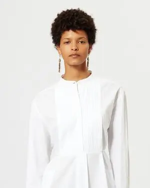 Isabel Marant Étoile Rheana Pleated Shirt Dress