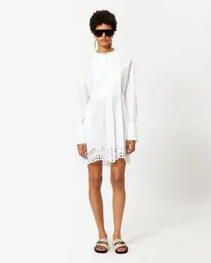 Isabel Marant Étoile Rheana Pleated Shirt Dress