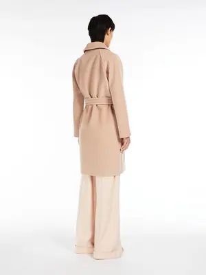 Max Mara Cashmere And Wool Wrap Coat