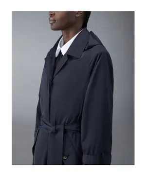 Thom Browne Twill Car Coat
