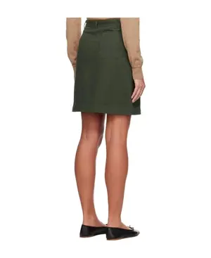 A.p.c. Mini Button Skirt