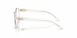 Versace Medusa Plaque Round Frame Glasses