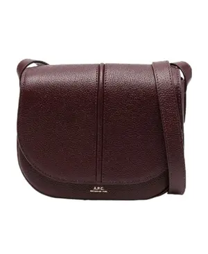 A.p.c. Betty Leather Crossbody Bag - Black