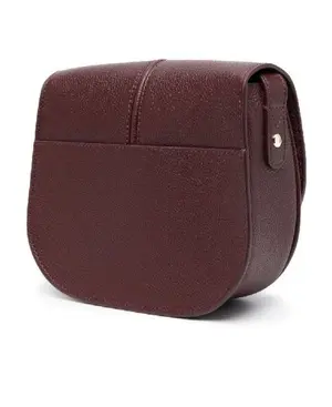 A.p.c. Betty Leather Crossbody Bag - Black