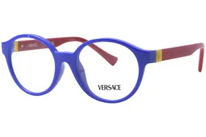 Versace Medusa Motif Round Frame Eyeglasses