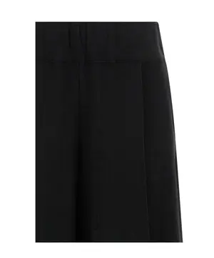 Issey Miyake Wide-leg Cropped Trousers With Buckle Detail