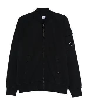 C.P. COMPANY Zip-up Jacket With Ribbed Accents