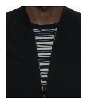 C.P. COMPANY Zip-up Jacket With Ribbed Accents