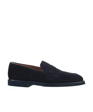 DOUCAL'S Suede Loafers - Black