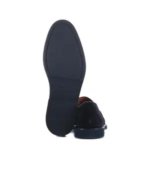 DOUCAL'S Suede Loafers - Black