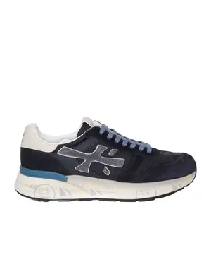 Premiata Lace-up Patchwork Sneakers