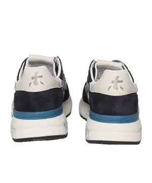 Premiata Lace-up Patchwork Sneakers