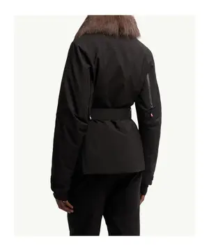 Moncler Vizelles Shearling-trimmed Ski Jacket