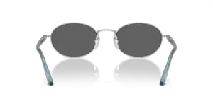 Persol Oval Metal Sunglasses - Transparent Blue