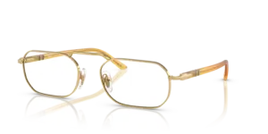 Persol Full Rim Metal Eyeglasses - Miele
