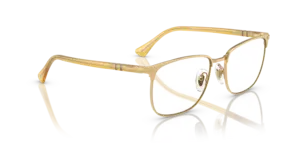Persol Square Metal Eyeglasses - Miele