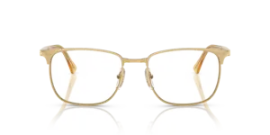 Persol Square Metal Eyeglasses - Miele