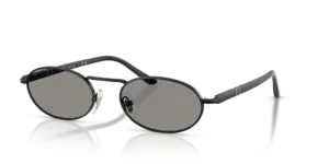 Persol Oval Sunglasses - Black