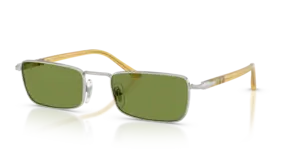 Persol Persol Rectangle Metal Sunglasses Miele