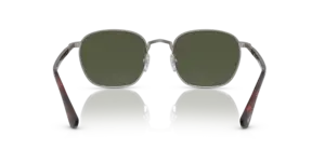 Persol Full Rim Rectangle Sunglasses - Black