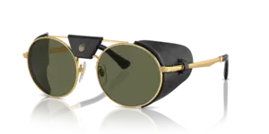 Persol Persol Round Frame Sunglasses Black