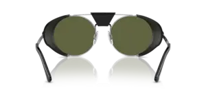 Persol Round Frame Sunglasses - Silver