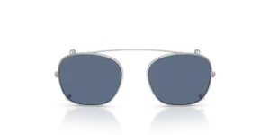Persol Clip-on Sunglasses - Matte Silver