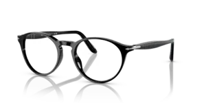 Persol Acetate Phantos Eyeglasses - Black