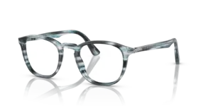 Persol Eyeglasses - Striped Grey