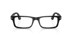 Persol Acetate Rectangle Eyeglasses - Black