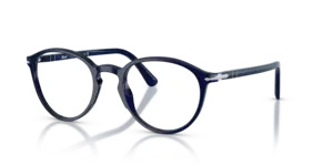 Persol Full Rim Acetate Eyeglasses - Cobalto