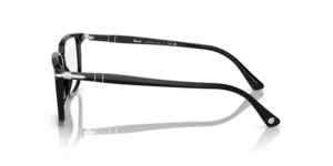 Persol Full Rim Acetate Eyeglasses - Black