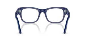 Persol Acetate Rectangle Eyeglasses - Blue