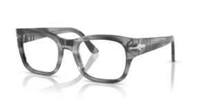 Persol Persol Eyeglasses Striped Grey