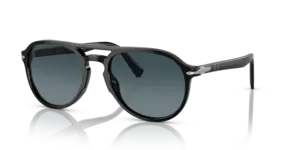 Persol Aviator Acetate Sunglasses - Black