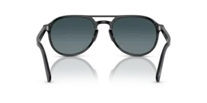 Persol Aviator Acetate Sunglasses - Black