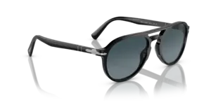 Persol Aviator Acetate Sunglasses - Black